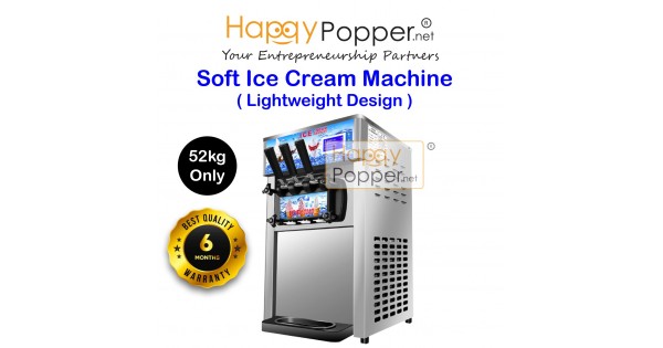 Soft Ice Cream Machine Table Top ( Lightweight Design ) ( 52kg ) IC ...