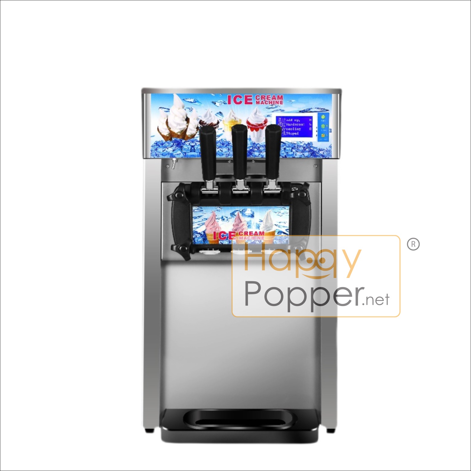 Soft Ice Cream Machine Table Top ( Lightweight Design ) ( 52kg ) IC ...