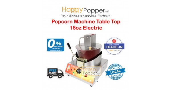 Popcorn Machine Table Top 16oz Electric PC-M0021 台式电燃爆米花机16安士