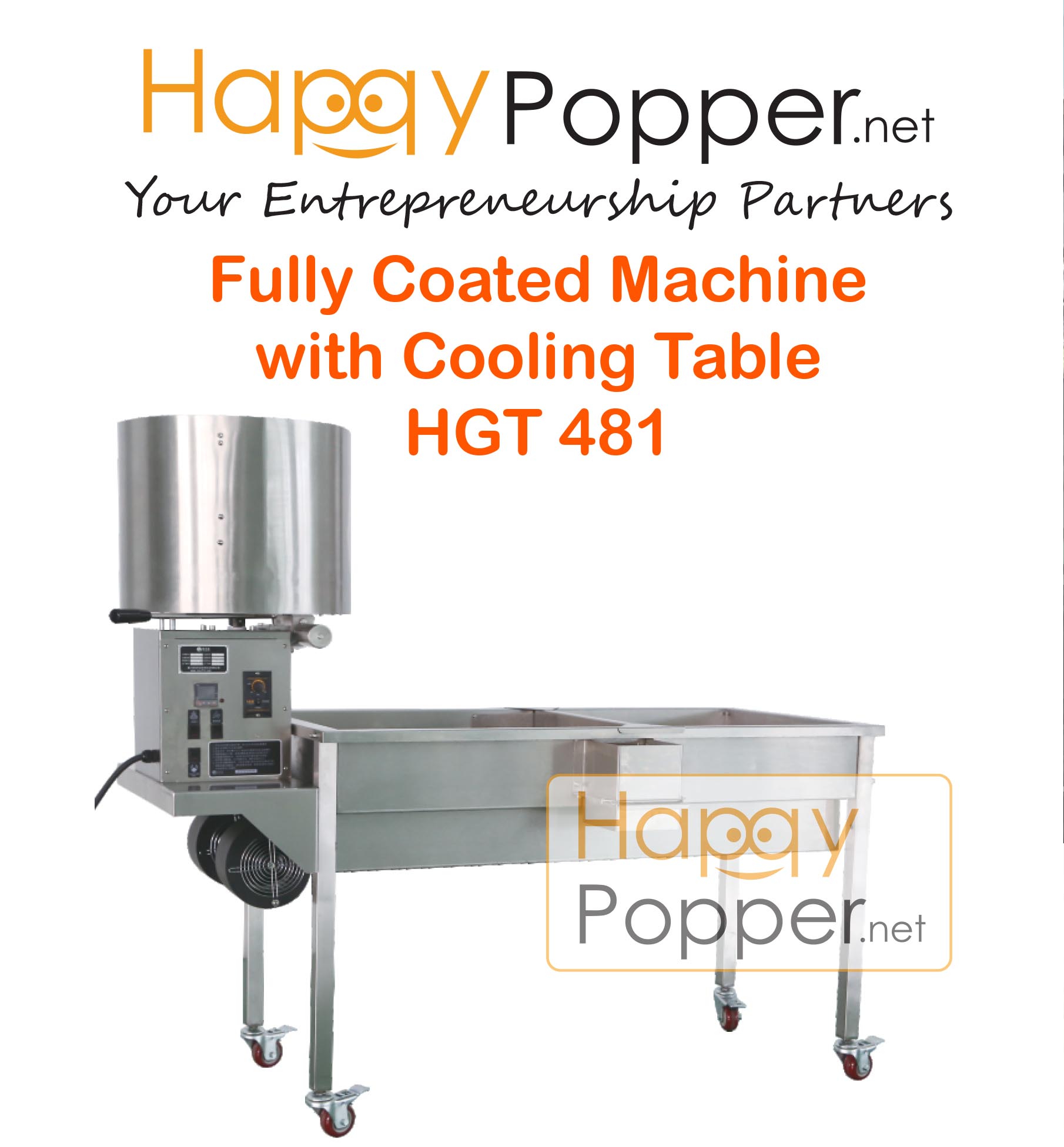 Fully Coated Machine with Cooling Table HGT 481 PC-M0002