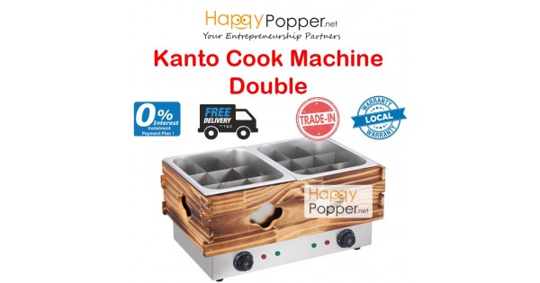 Kanto Oden Cooking Machine Double SB-M0005 木箱关东煮双头
