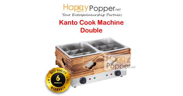 Kanto Oden Cooking Machine Double SB-M0005 木箱关东煮双头