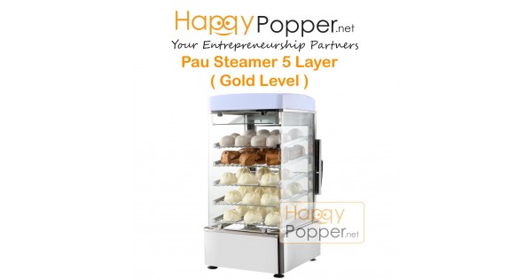 Pau Steamer 5 Layer ( Electric ) ( Gold Level ) SM-M0009 电热厚款5层蒸包机