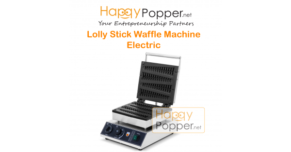 Waffle Maker Machine ( Lolly Stick ) ( Electric ) WF-M0020 松树华夫饼机