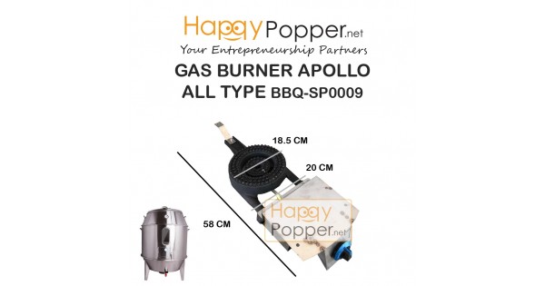 BBQ-SP0009 GAS BURNER APOLLO ALL TYPE 烤鸭炉燃气炉头