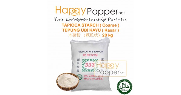Tapioca Starch ( Coarse ) Tepung Ubi Kayu ( Kasar ) 20kg FC-P0002 ...