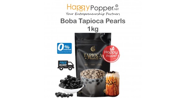 Boba Tapioca Pearl 1kg ( G&K ) ( 20/Ctn ) BT-PL018 焦糖珍珠1公斤