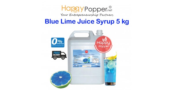 Concentrated Fruit Juice Syrup Blue Lime 5kg ( 5 Btl/Ctn ) BT-SY059 ...