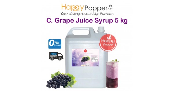 Concentrated Fruit Juice Syrup C.Grape 5kg ( 5 Btl/Ctn ) BT-SY045 ...