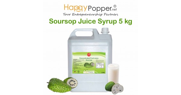 Concentrated Fruit Juice Syrup Soursop 5kg ( 5 Btl/Ctn ) BT-SY054 刺果番荔枝 ...