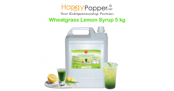 Concentrated Fruit Juice Syrup Wheatgrass + Lemon 5kg BT-SY067 小麦草 ...