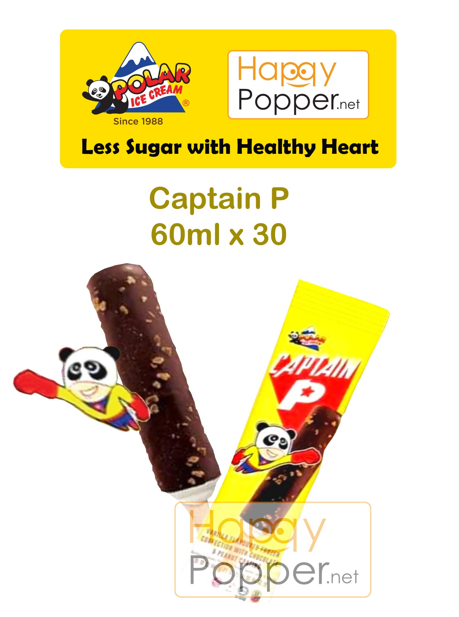 Captain P 60ml x 30