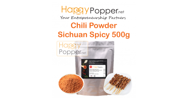 Seasoning Chili Mala Powder ( Sichuan ) 500g ( 40/Ctn ) FC-P0009 川味香辣撒粉
