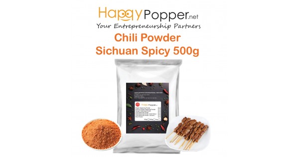 Seasoning Chili Mala Powder ( Sichuan ) 500g ( 40/Ctn ) FC-P0009 川味香辣撒粉