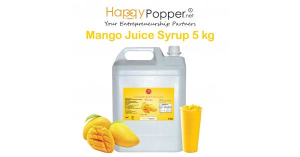 Concentrated Fruit Juice Syrup Mango 5kg ( 5 Btl/Ctn ) BT-SY039 芒果浓缩果汁5公斤装