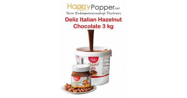 Hazelnut Chocolate Spread ( Deliz Italian ) 3kg ( 4/Ctn ) 意大利榛子巧克力抹醬3公斤