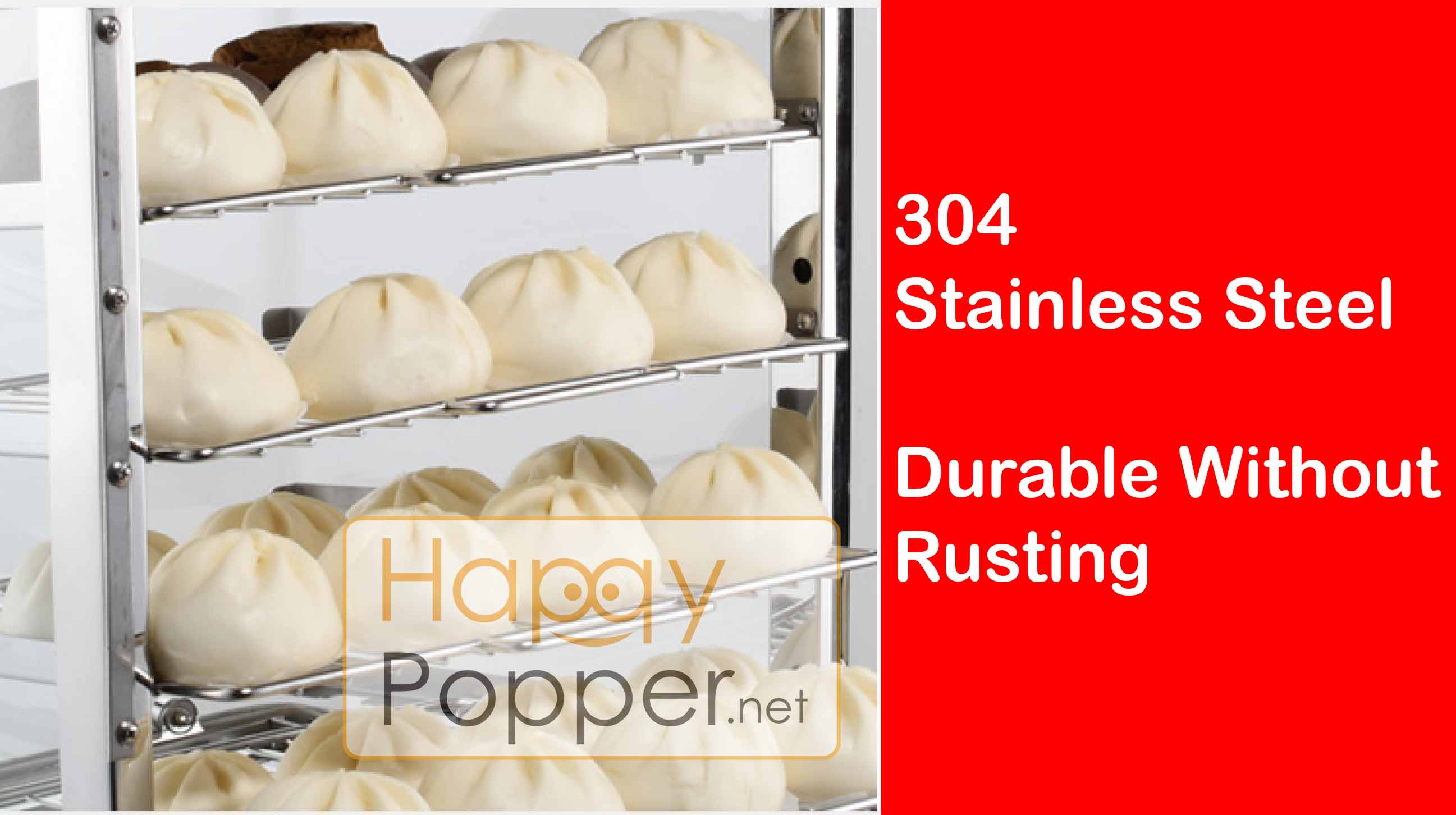 Pau Steamer 5 Layer ( Electric ) ( Gold Level ) SM-M0009 电热厚款5层蒸包机