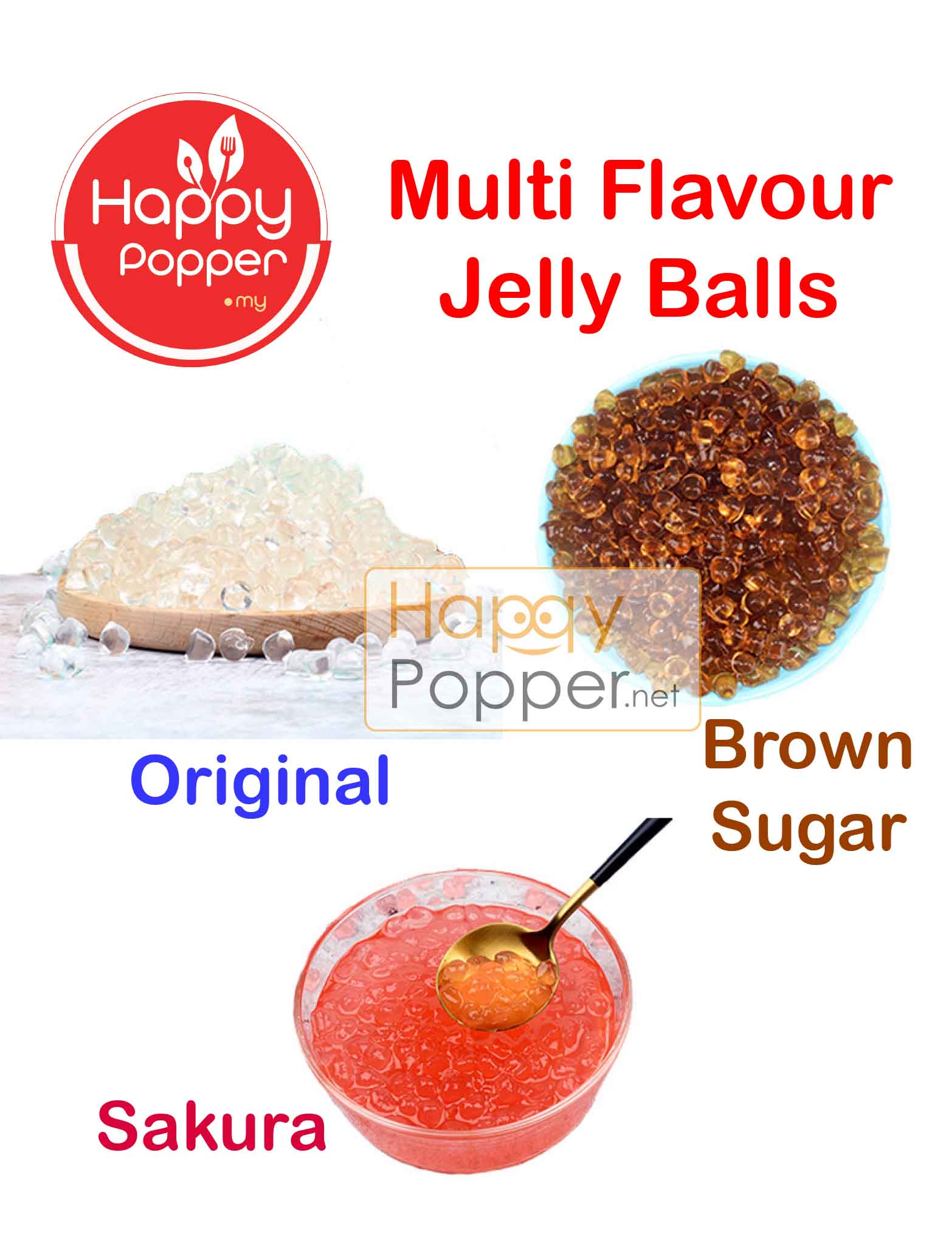 Jelly Ball 2kg ( Original ) ( 6/Ctn ) BT-PL006 原味寒天晶球2公斤