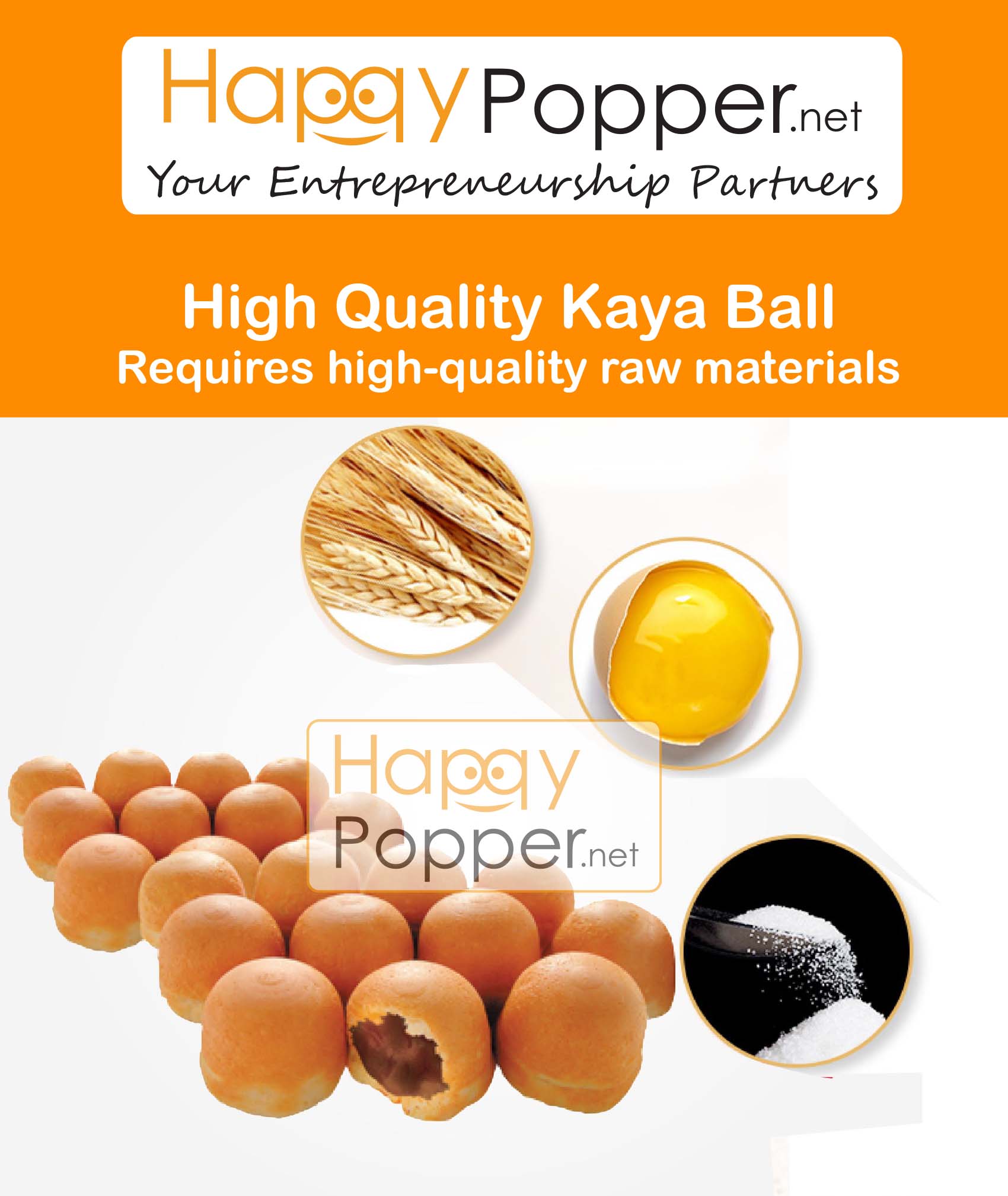 KayaBall Premix 1.8 kg ( 12/Ctn ) KB-I0002 加椰球混合粉1.8公斤