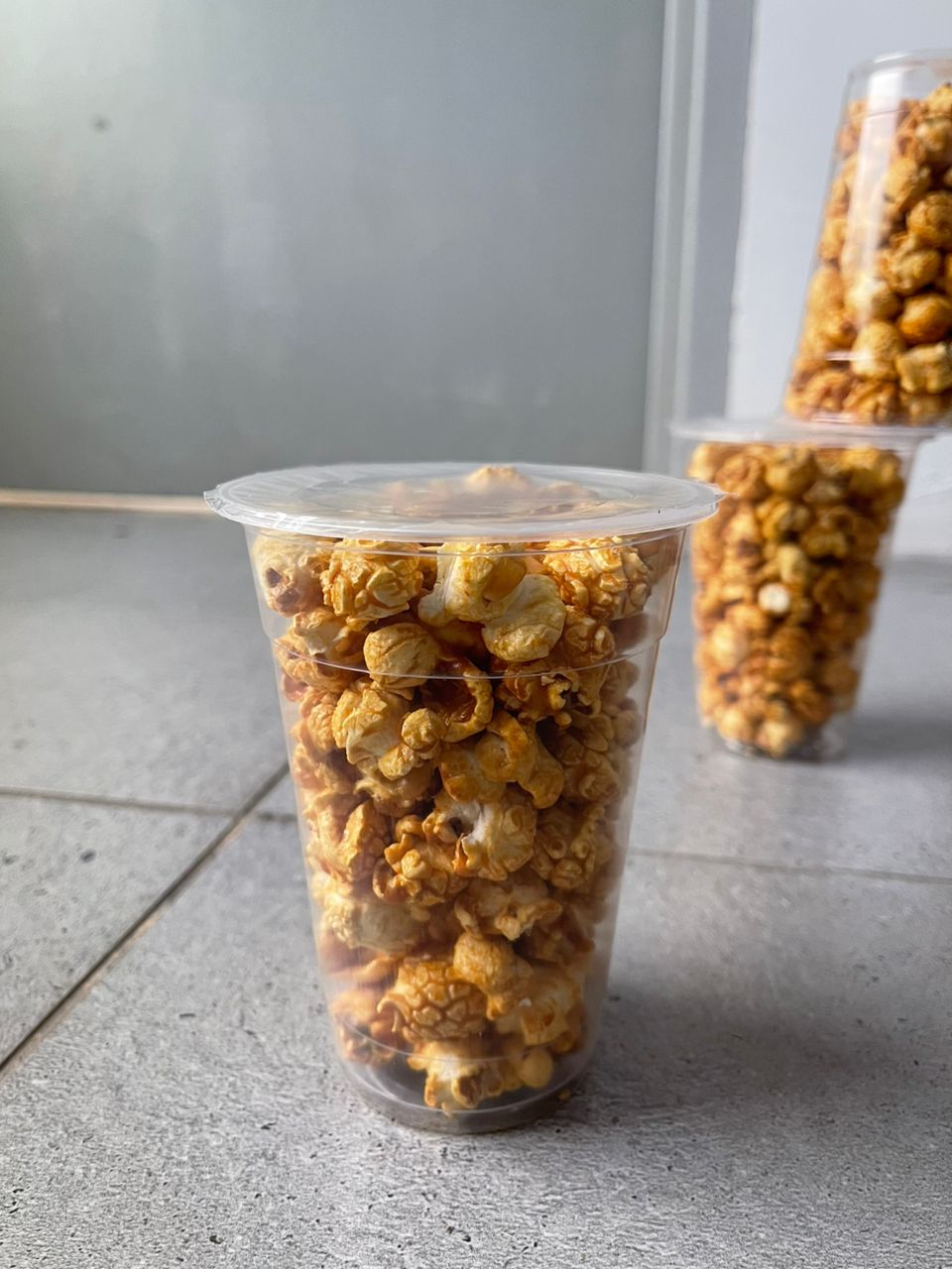 Popcorn Ready Made ( Caramel )16oz PC-R0012 现成焦糖爆米花杯装